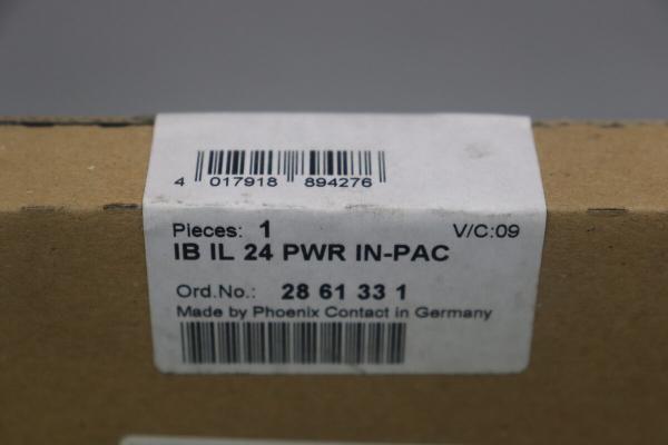 Quality 2861331 Phoenix Contact Module IB IL 24 PWR IN-PAC Feed In Phoenix Module for sale