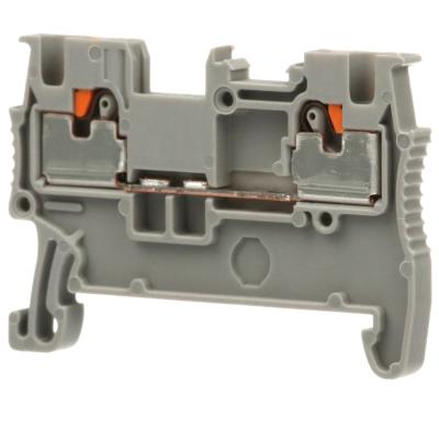 China Phoenix Contact Push In Din Rail Terminal Blocks 3208100 PT 1,5/S Feed Through for sale