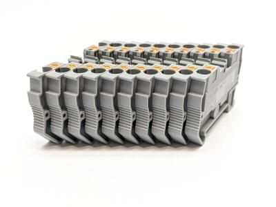 China Pxc 3211757 Din Rail Blocks PT 4 Phoenix Contact Terminal Blocks Feed Through for sale