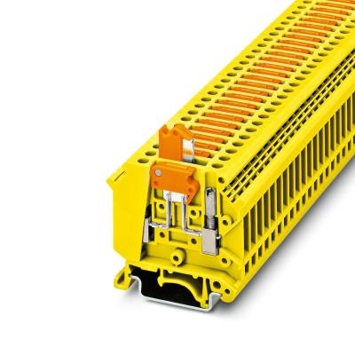 China 3048551 Phoenix Contact Screw Terminal Block Din Rail Feed Through Terminal for sale