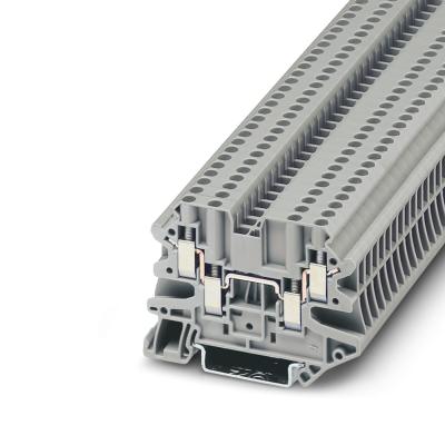 China Phoenix Contact Spring Terminal Blocks Connector 3044542 UT 2,5-QUATTRO - Feed-through terminal block for sale