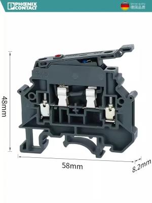 China Phoenix Contact Din Rail Terminal Screw Blocks 3246434 TB 4-HESILED 24 (5X20) I - Fuse terminal block for sale