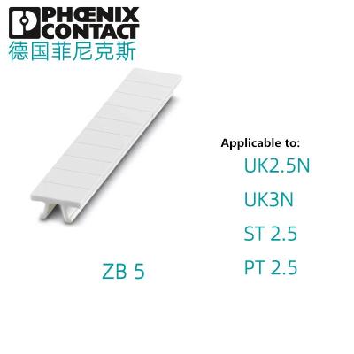 China Phoenix Contact Terminal Blocks PLC Connector 0824962 ZB 5 CUS - Zack marker strip Fuse Terminal Block for sale