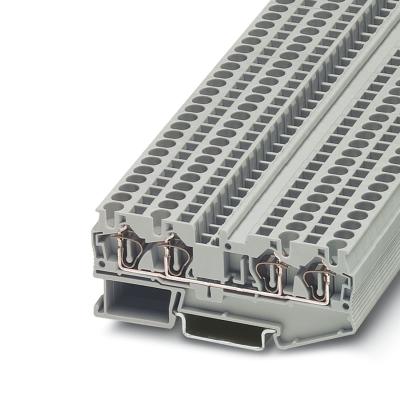 China ST 4-QUATTRO Phoenix 3031445 Feed Through Terminal Block Multi Conductor for sale