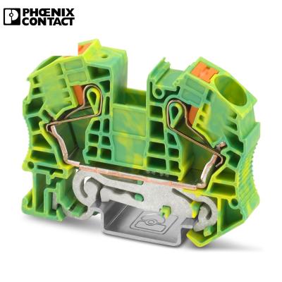 China Phoenix Contact Electronic Component Din Rail Terminal 3212147 PT 16 N-PE - Protective conductor terminal block for sale
