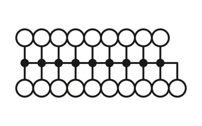 China Phoenix Contact Original New Terminal Relay 1047419 PTFIX 4/18X1,5 BU - Distribution block for sale