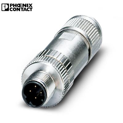 China Phoenix Contact Connector 1554513 Relay Terminal SACC-M12MSD-4Q SH PN - Data connector for sale
