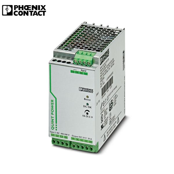 Quality Phoenix Contact 24 V DC / 20 A 2320924 QUINT-PS/3AC/24DC/20/CO - Power supply, with protective coating for sale