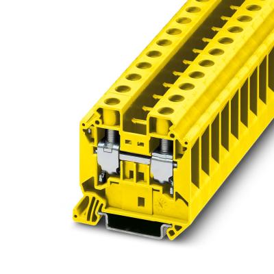 China Phoenix Contact 3044198 Original Ground Terminal Blocks UT 16 YE - Feed-through terminal block for sale