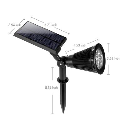 Cina Fa il giardinaggio 2 il riflettore solare di in1 IP44 LED impermeabile con 200 lumi in vendita