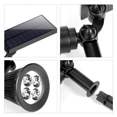 Cina Il giardino luminoso eccellente ha condotto il rendimento energetico alimentato solare dei riflettori Ip44 in vendita
