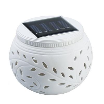 中国 陶磁器の装飾の太陽動力を与えられた庭ライトは/庭のための太陽ライトを導きました 販売のため