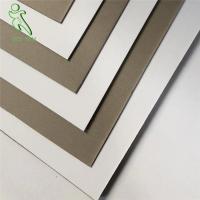 China Waterproof Coated 450gsm Duplex Board Grey Back For Brochure for sale