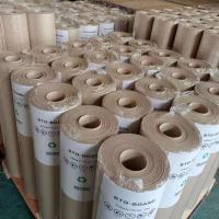 China Temporary Construction Floor Protection Paper Degradable Breathable for sale