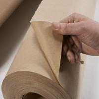 China Curl Resistant 317sqft Coverage Temporary Protective Paper Roll for sale