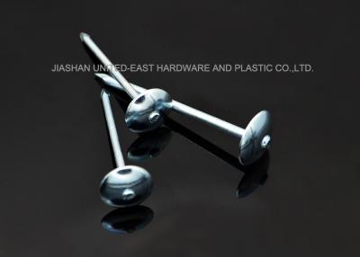 China Diamond Point Galvanized Roofing Nails Durability Umbrella Head Nails For Wooden for sale