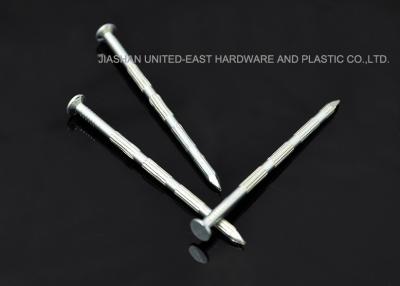 China 1” Galvanized Bamboo Concrete Nails , Zinc Plated Bamboo Concrete Steel Nails Diamond Point Strong Rust Proof for sale