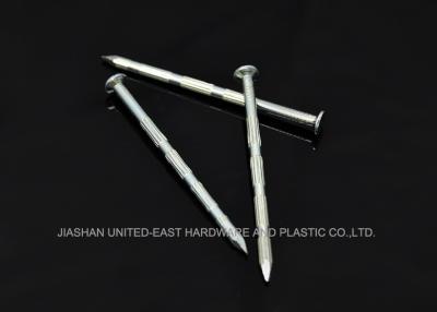 China 2.5” Galvanized Bamboo Concrete Nails , 45 # Steel Zinc Plated Bamboo Steel Concrete Nails Diamond Point For Household for sale