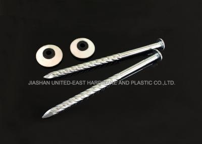 China Combined Smooth Shank Galvanized Roofing Nails Umbrella Head for sale