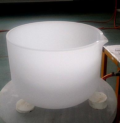 China Top Selling Customized Clear Quartz Crucibles with High Quality for sale