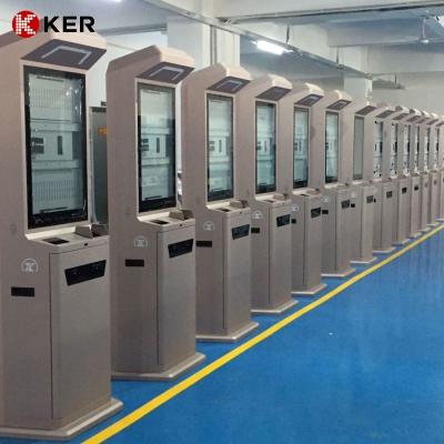 China Hotel Self-Service Inquiry Kiosk Touch Screen Machine Self Service Bill Terminal Kiosk for sale