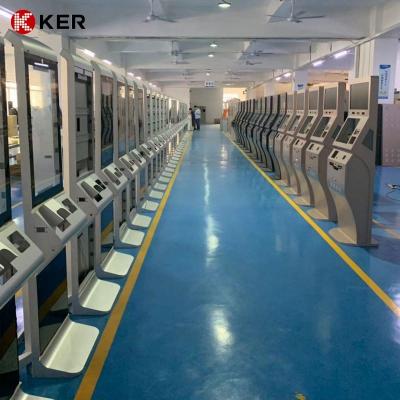 China Hotel Self-Service Inquiry Kiosk Touch Screen Machine Self Service Bill Terminal Kiosk for sale