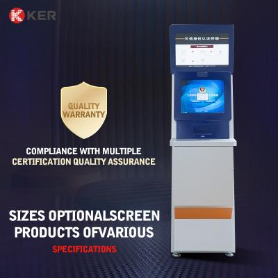 China Touch Screen Cash Payment Kiosk Self Service Terminal for sale