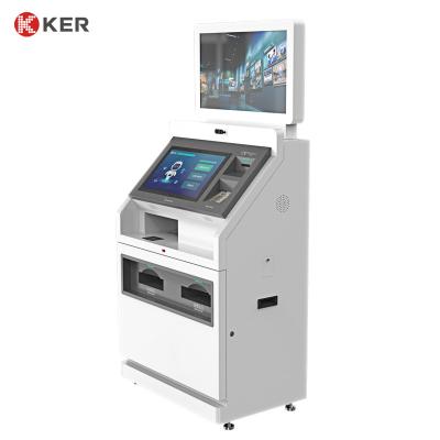 China Hot Sale Digital Touch Screen Monitor Kiosk Self Service Report Print Terminal for sale
