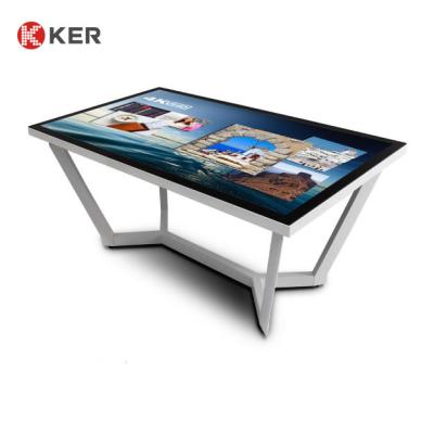 China Meeting 43 Inch Interactive Touch Screen Coffee Table for sale