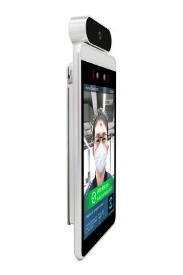 China Infrared Thermometer AI IP65 Face Recognition Access Control System for sale