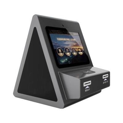 China Infrared Induction 15 Inch Desktop Hotel Self Check In Kiosk for sale