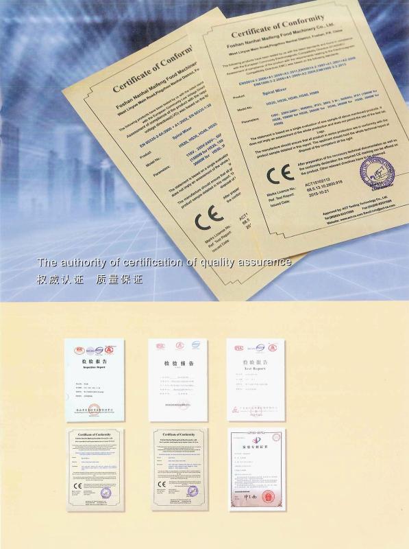 Verified China supplier - Foshan Nanhai Maifeng Food Machinery Co Ltd