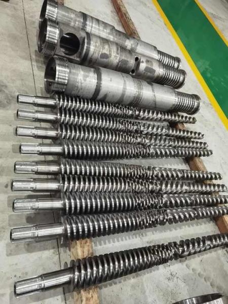 Quality Alloy Steel Conical Twin Screw And Barrel For Pvc High Quality Sjsz 51 105 for sale