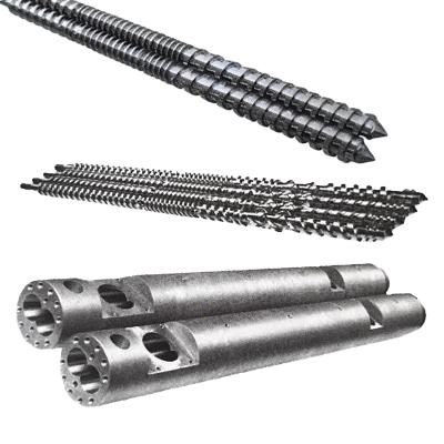 Cina Vite e cilindro gemellari paralleli 0-600rpm HV950-1100 Ra0.4um in vendita