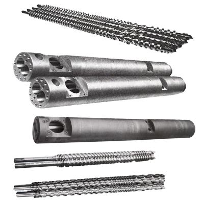 China 37kW Parallel Twin Screw Barrel with Bimetallic Coating for sale