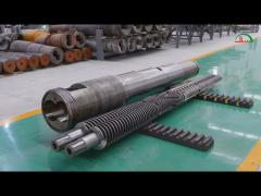 75/30 Screw Barrel Single Nitrided Screw for Film Blowing Machine