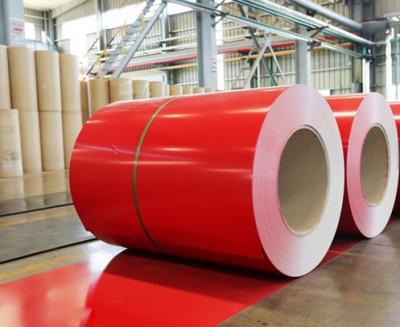China ASTM Standard Prepainted PPGI steel coils for steel roofing sheet and panel for sale