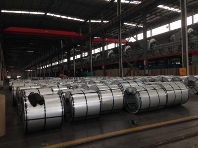China Cold Rolled Galvalume Steel Coils / Sheet 508mm / 610mm Coil Inner Diameter With Anti-Finger Surface for sale