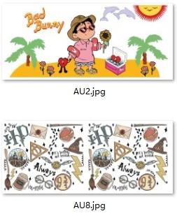 Quality Self Adhesive DTF Wraps UV Transfer Stickers High Heat Resistance for sale