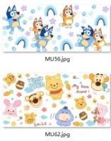 Quality Free Artwork Services 16oz Custom UV 3D Transfer Stickers for sale