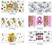 Quality Foil Hot Stamping AB transfer film UV DTF Cup Wrap Transfers for sale