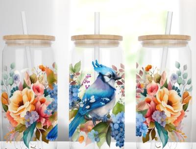 Cina 0.2mm autoadesivo 3d UV Etichette di trasferimento Coppe di vetro in vendita
