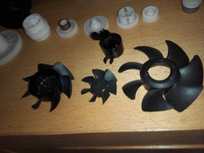 China plastic fan part & injection mould for sale