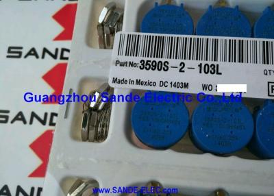 China vuelta Wirewound rotatoria Resis variable 3590S-2-103L del pote 10 del potenciómetro de la precisión 3590S      359OS-2-1O3L     3590S2103L en venta