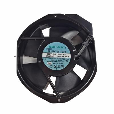 China 5915PC-20T-B30-B00 NMB-MAT AC200V Metal Equipment Fans Genuine 5915PC20TB30B00 for sale