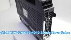 Mitsubishi MDS-DH2-V2-4040 Built-In Dynamic Brake Drive Product demonstration video