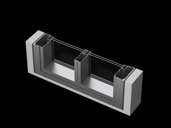 Quality Tempered Glass Aluminium Curtain Wall System Corrosion Resistance For Community House for sale