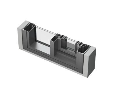China Robust Hinged Aluminium Casement Door Rust Resistant For Long Lasting Durability for sale