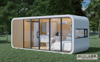 China Modular Apple Cabin Smart Living With Minimalist Design And Off Grid Capability for sale