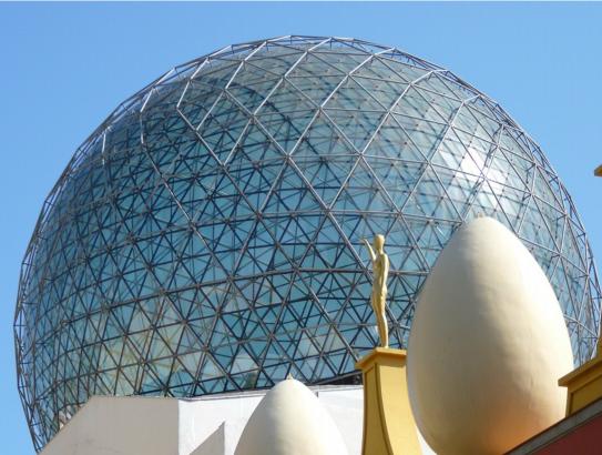 Quality Steel Single Layer Unitized Glass Curtain Wall Reticulated Shell Dome Unitised Glazing System for sale